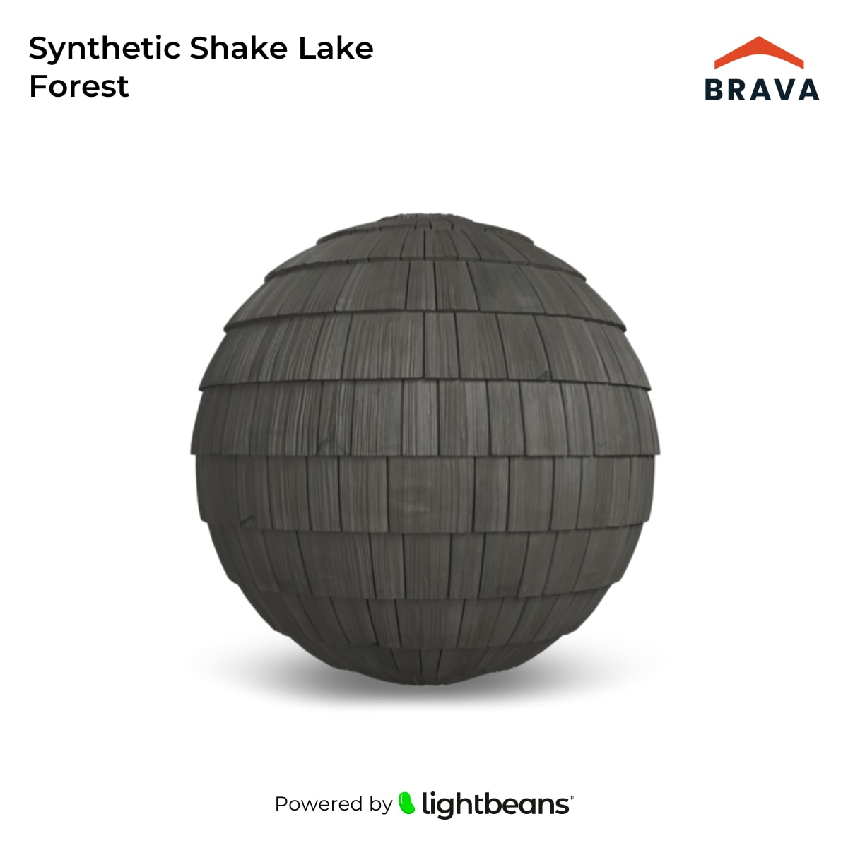Texture Synthetic Shake Lake Forest de Brava Roof Tile | Lightbeans