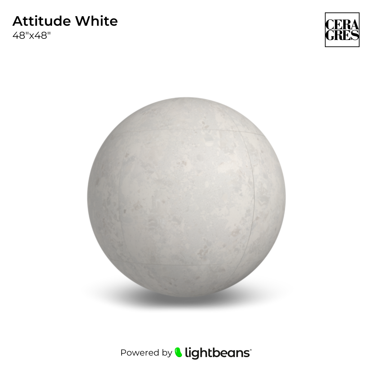 Texture Attitude White de Ceragres | Lightbeans