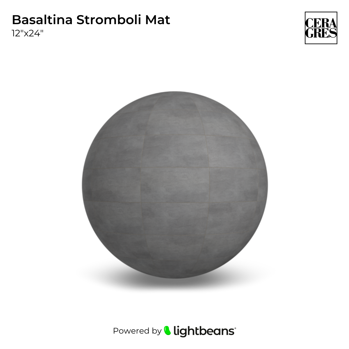 Texture Basaltina Stromboli Mat de Ceragres | Lightbeans