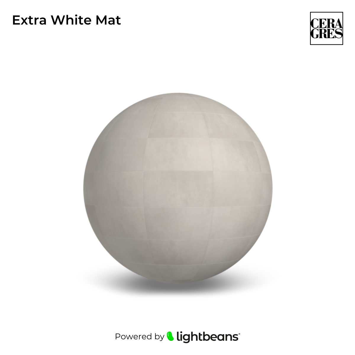 Texture Extra White Mat de Ceragres | Lightbeans