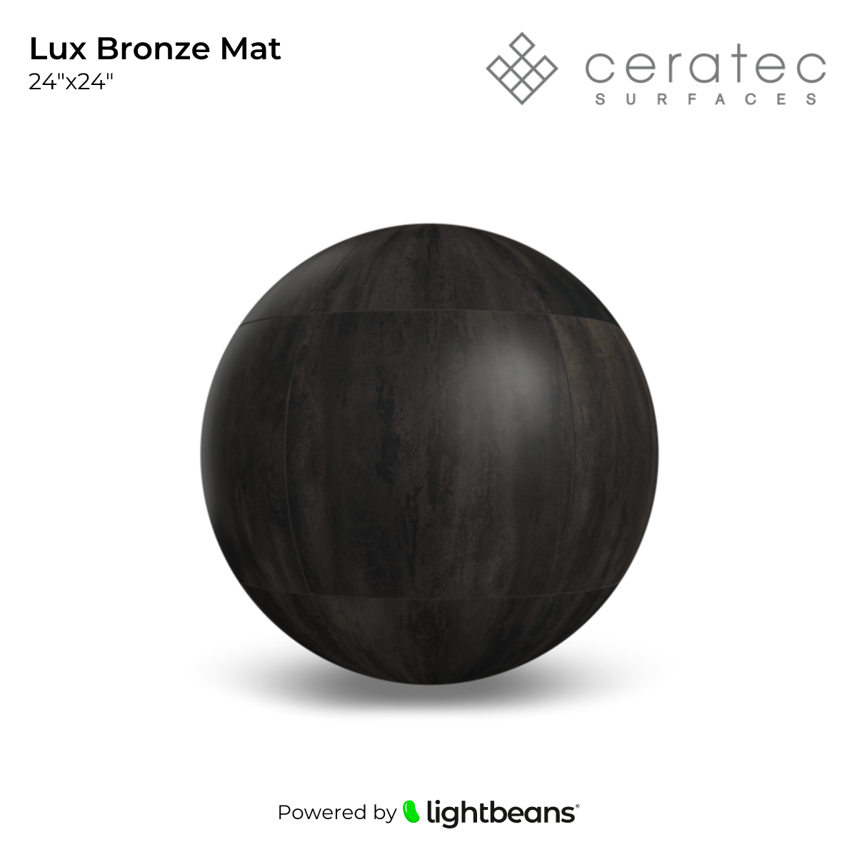 Texture Lux Bronze Mat de Ceratec | Lightbeans