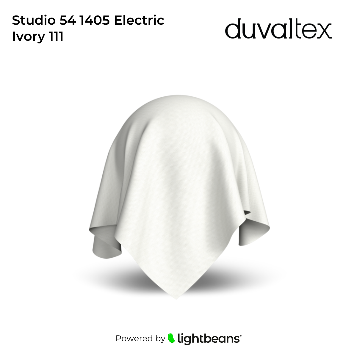 Texture Studio 54 1405 Electric Ivory 111 de Duvaltex | Lightbeans