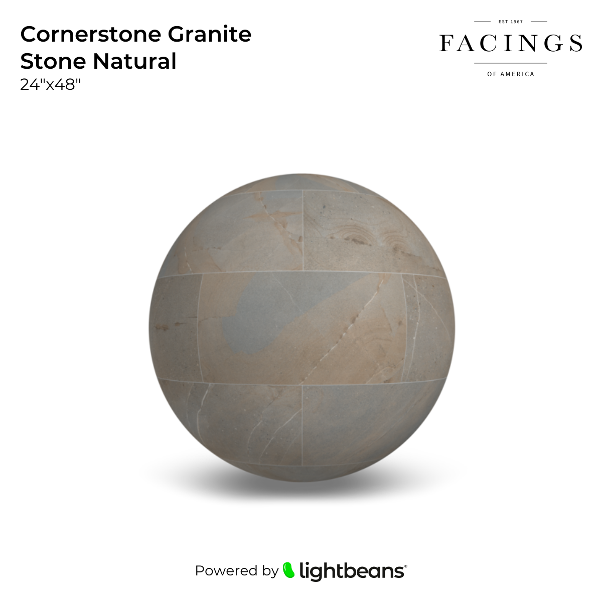 Texture Cornerstone Granite Stone Natural de Facings of America ...