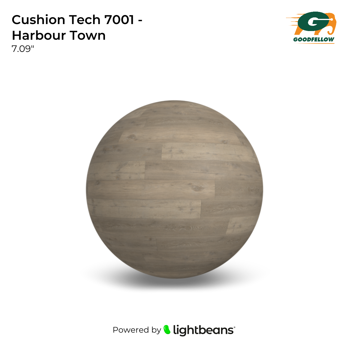 Texture Cushion Tech 7001 - Harbour Town de Goodfellow | Lightbeans