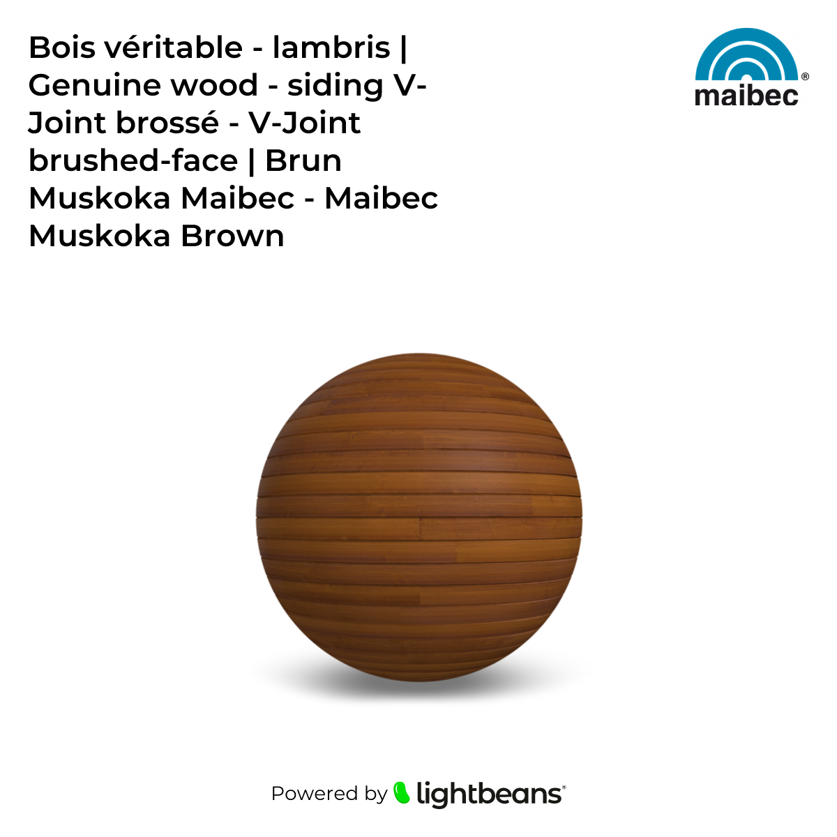 Texture Bois véritable - lambris | Genuine wood - siding V-Joint brossé ...