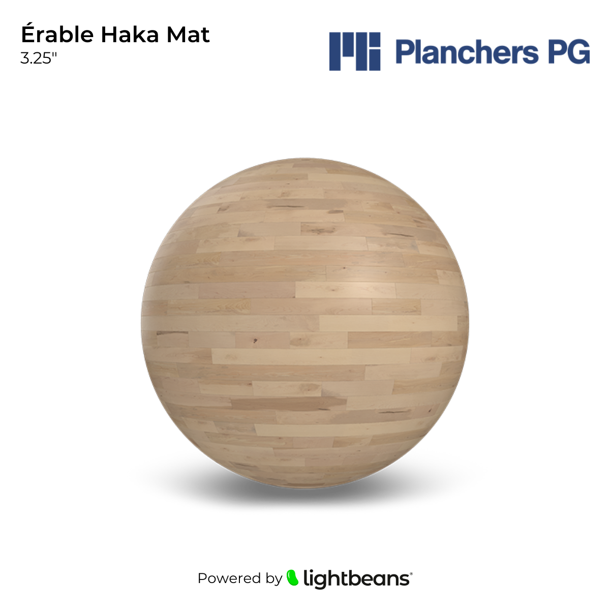Texture Érable Haka Mat de Planchers PG | Lightbeans