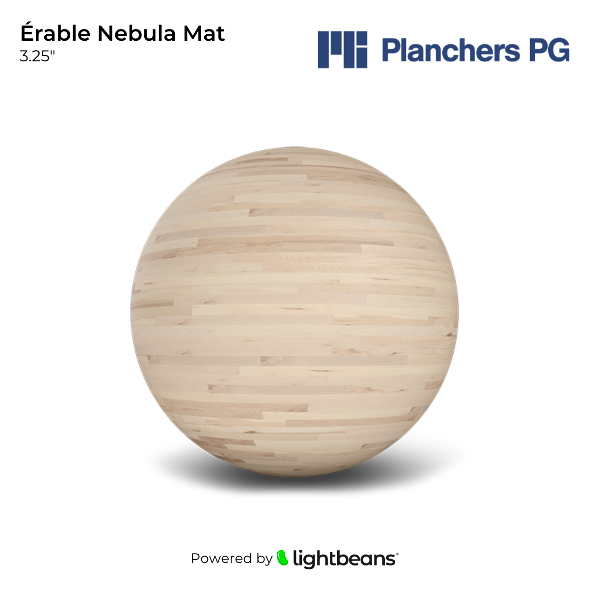 Texture Érable Nebula Mat de Planchers PG | Lightbeans