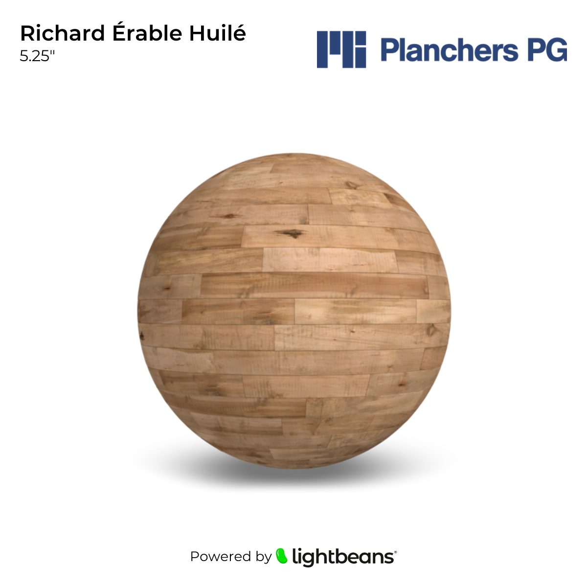 Texture Richard Érable Huilé de Planchers PG | Lightbeans
