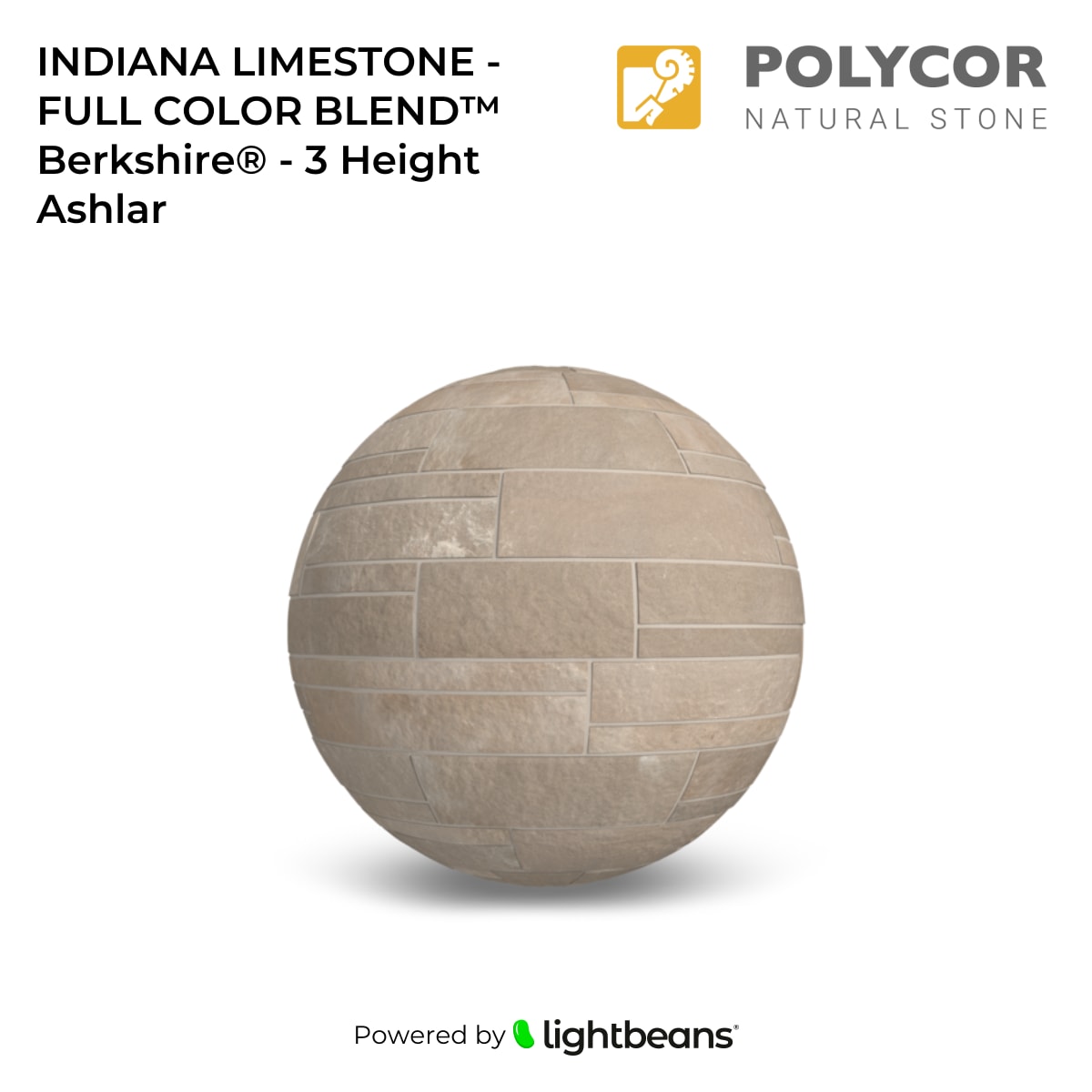 Texture INDIANA LIMESTONE - FULL COLOR BLEND™ Berkshire® - 3 Height ...