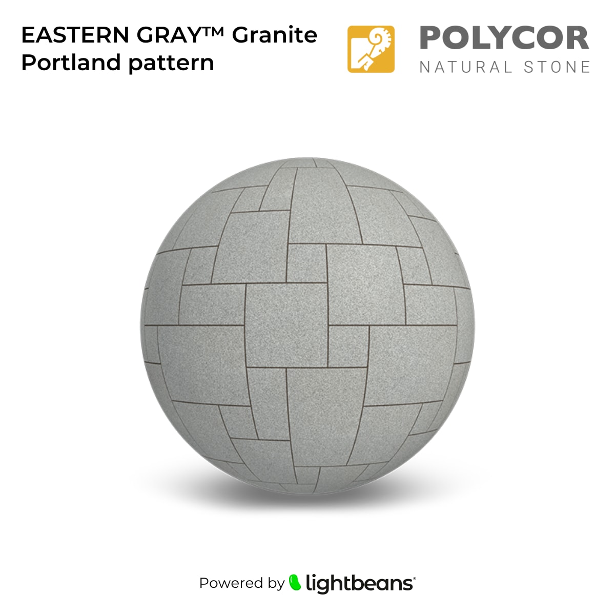 Texture EASTERN GRAY™ Granite Portland pattern de Polycor | Lightbeans