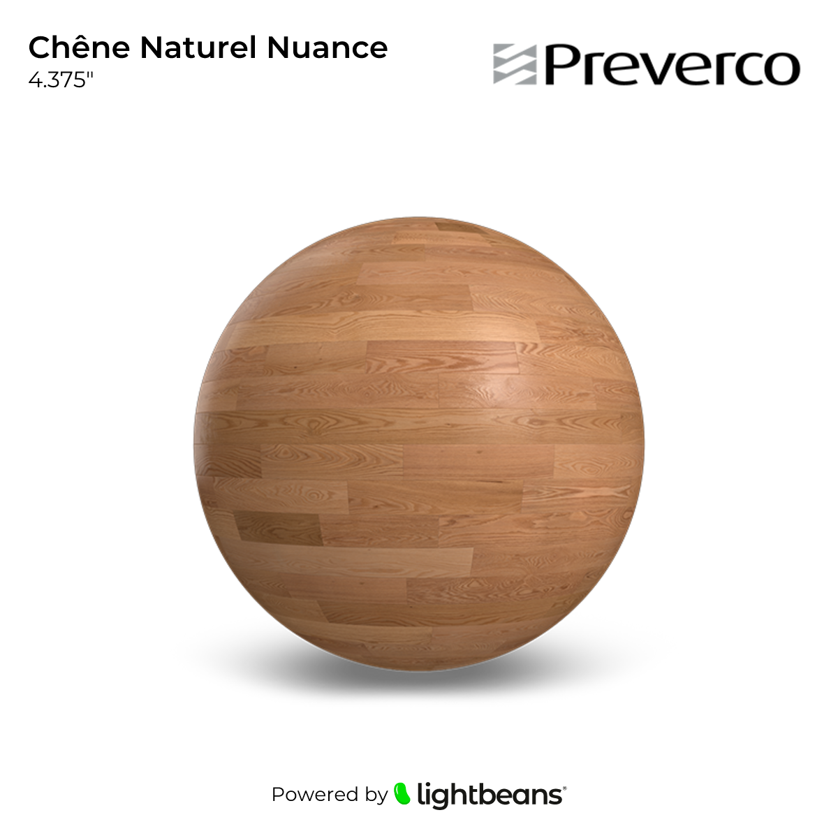 Texture Chêne Naturel Nuance de Preverco | Lightbeans