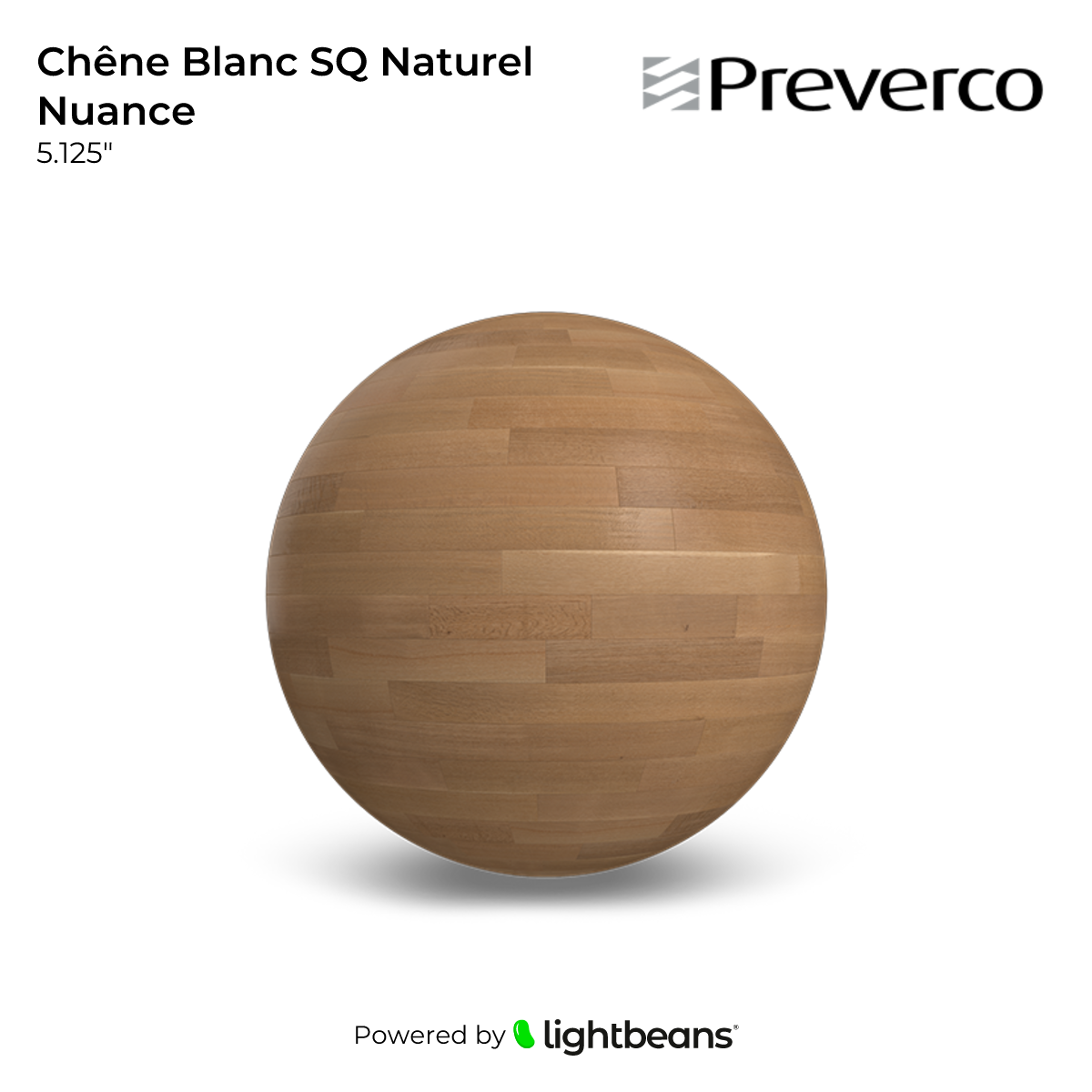 Texture Chene Blanc SQ Natural-EL Nuance Brushed Mat de Preverco ...