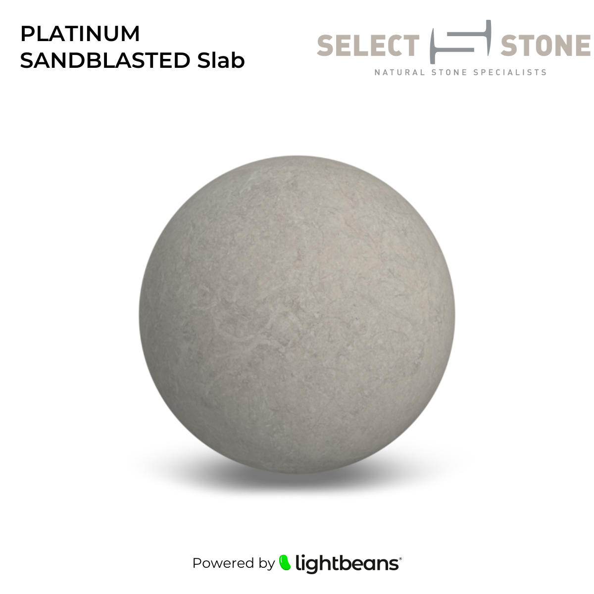 Texture PLATINUM SANDBLASTED Slab de Select Stone Supply | Lightbeans